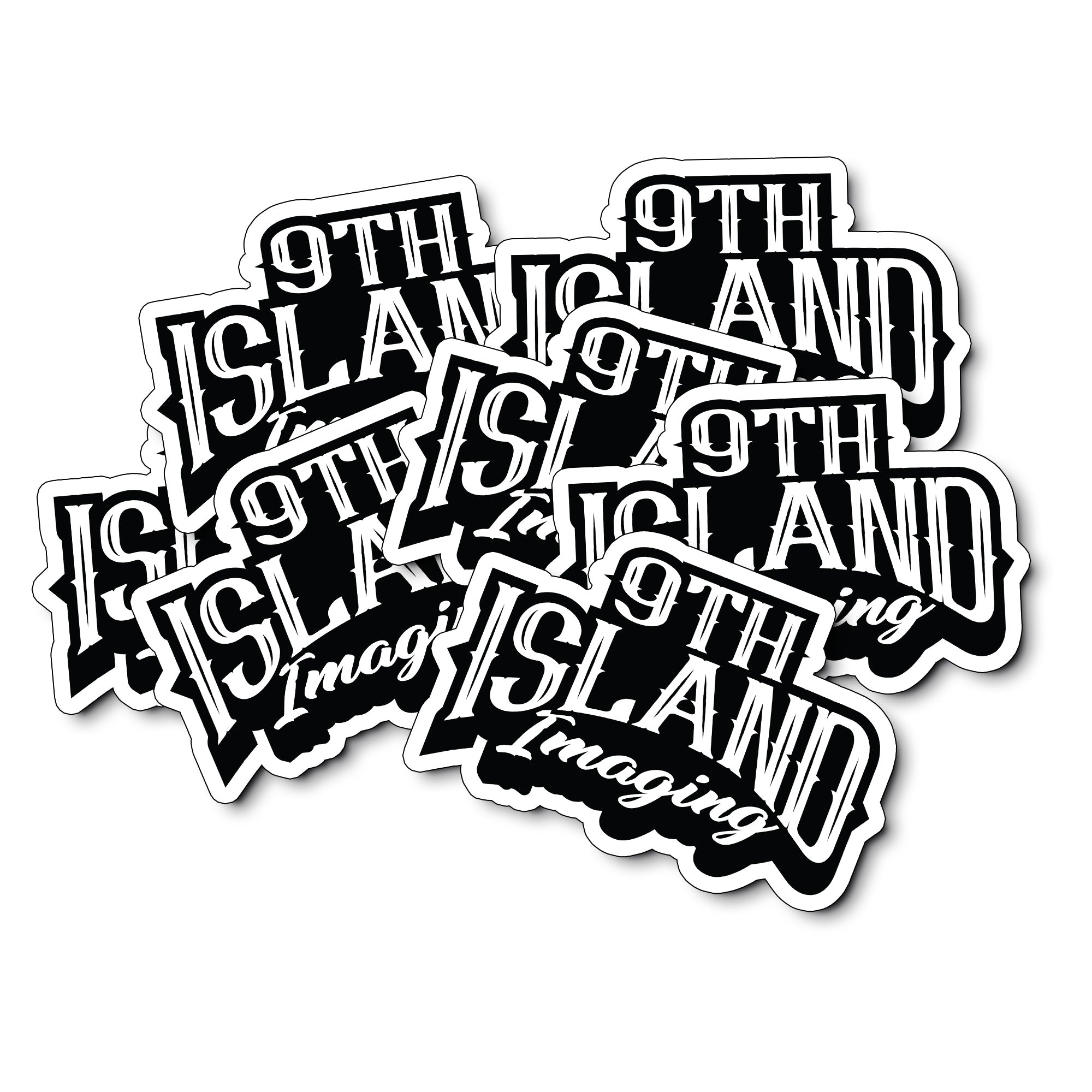 Die Cut Stickers – 9th Island Imaging