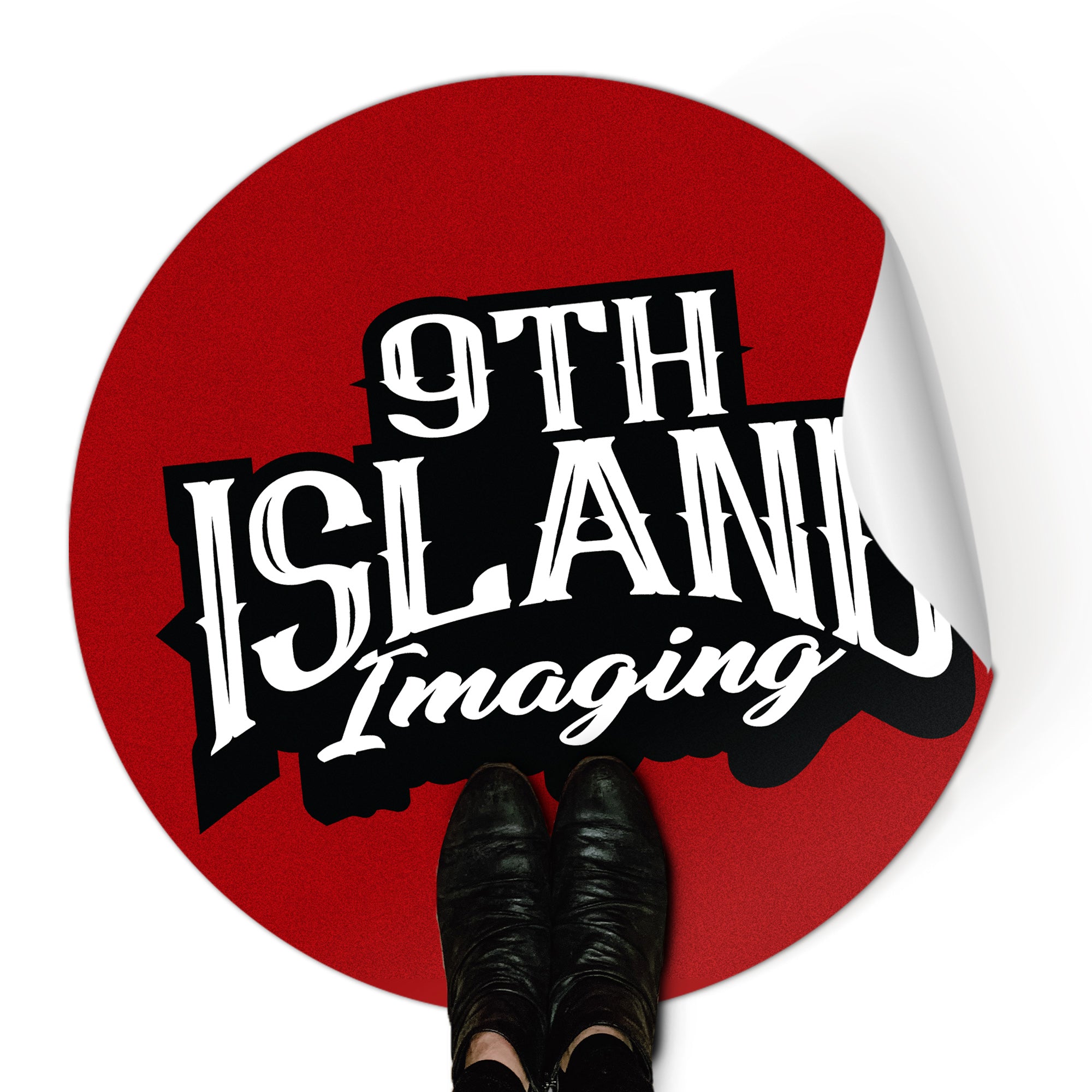 Floor Decal – 9th Island Imaging