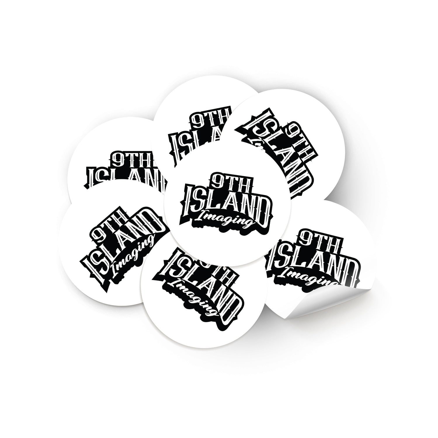 Die Cut Stickers – 9th Island Imaging